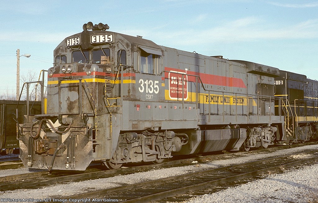 CSX B23-7 3135